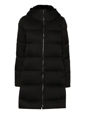 Herno Quilted Padded Coat - Black