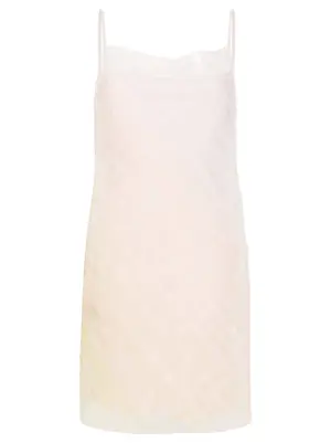 Viktor & Rolf Gradient Tulle Slip Dress - Pink