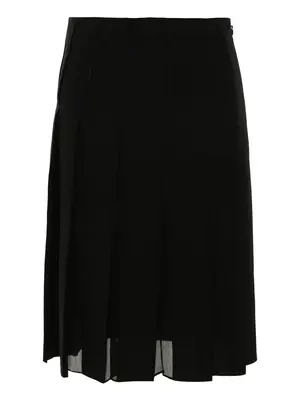 MARNI Marni Pleated Chiffon Midi Skirt