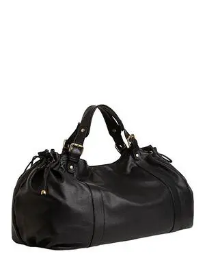Gerard Darel 72h Leather Handbag - Black