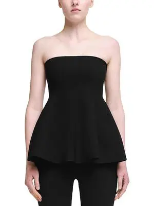 Simkhai Ioanna Strapless Top - Black