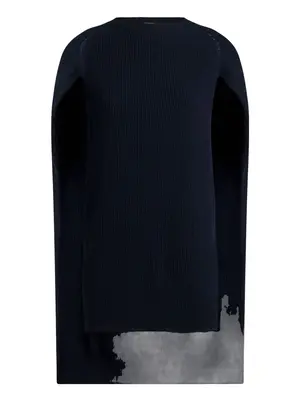 ETRO ETRO Ribbed Cashmere Cape Top