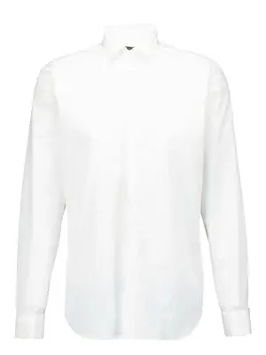 Corneliani Long-sleeve Poplin Shirt - White