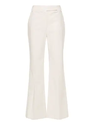Camilla And Marc Floris Tailored Flared Trousers - Neutrals
