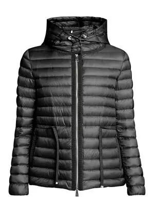 Moncler Raie Short Puffer Parka Jacket - Black