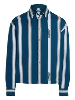 Jacquemus La Chemise Papier Shirt - Blue