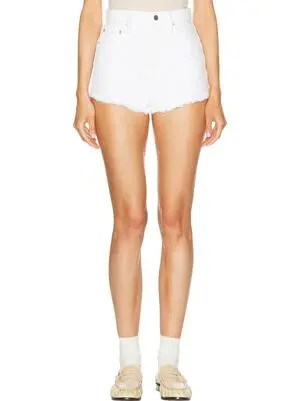 GRLFRND GRLFRND Kyla Hot Short Amarillo Fray