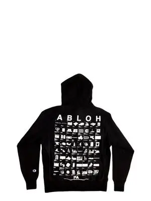 VIRGIL ABLOH Ica Artwork Missing Hoodie - Black
