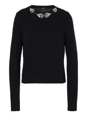 GIAMBATTISTA VALLI Giambattista Valli Embellished Wool Sweater