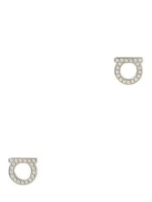 FERRAGAMO Jewel Earrings - Silver