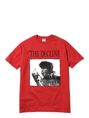 Supreme Decline Of Western Civilization Tee Shirt - Red