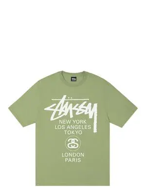 StÜssy World Tour Tee 'moss - Green