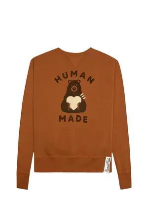 HUMAN MADE Tsuriami Sweatshirt #3 - Brown