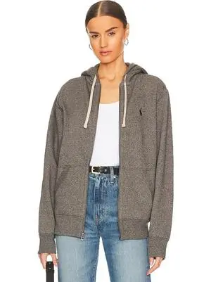 Polo Ralph Lauren Fleece Full-zip Hoodie - Grey
