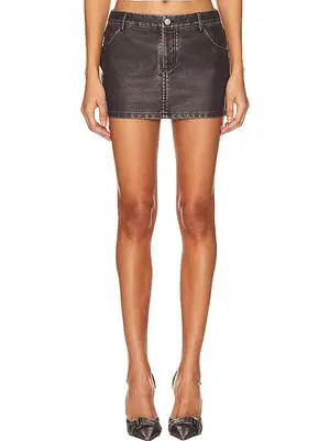 Superdown Rachel Mini Skirt - Black