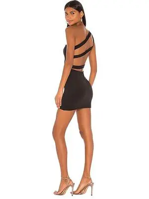 Superdown Superdown Davey Strappy Back Dress Black