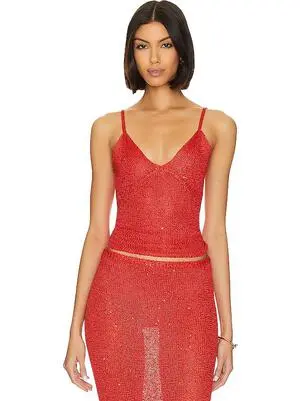 ASTA RESORT Carolina Camisole - Red