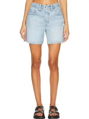 LEVI'S 501 Mid Thigh Shorts - Blue