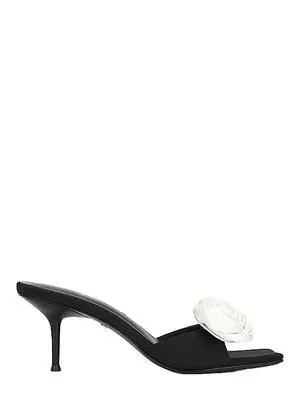 Raye Rosette Mule - Black