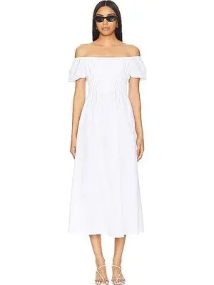SNDYS. Sofia Maxi Dress - White