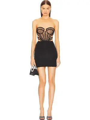 MICHAEL COSTELLO X Revolve Claudette Mini Dress - Black