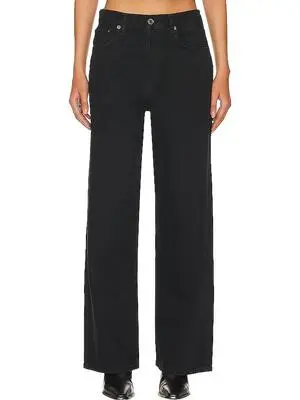 AGOLDE Low Slung Baggy Jeans - Black