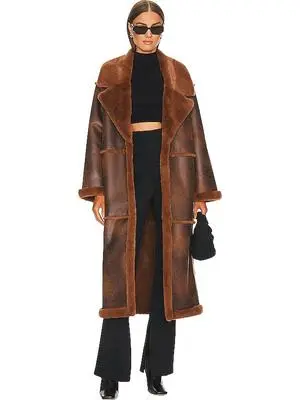 Tularosa X Marianna Hewitt Belen Coat - Brown