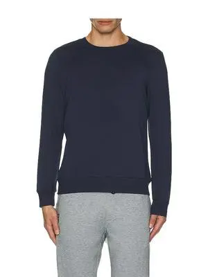 Beyond Yoga Always Beyond Pullover Crew - Blue