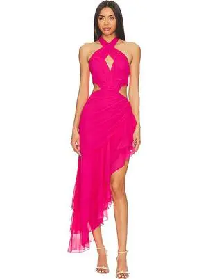 Nbd Bobbie Gown - Fuchsia