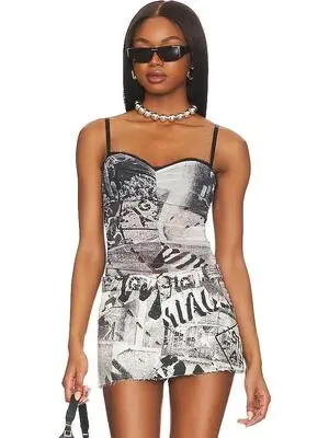 Miaou Renzo Tube Top - Black
