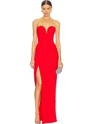 Amanda Uprichard Amanda Uprichard X REVOLVE Cherri Gown Red