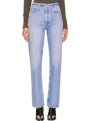 AGOLDE 90's Pinch Waist Straight Jeans - Denim-light