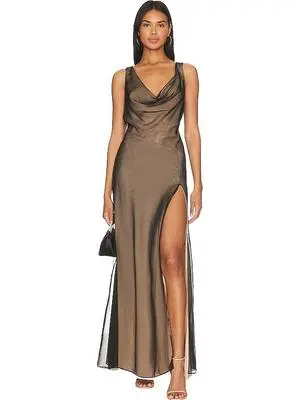 Nbd Calla Gown - Black