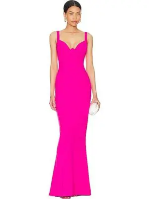 NOOKIE Romance Gown - Fuchsia