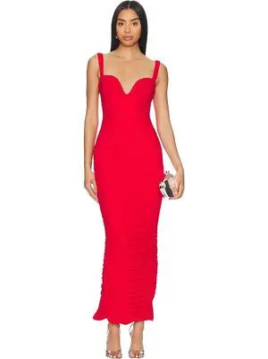 NOOKIE Marlowe Maxi Dress With Full Lining - Red