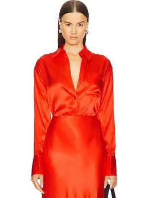L'academie Lenae Shirt - Red