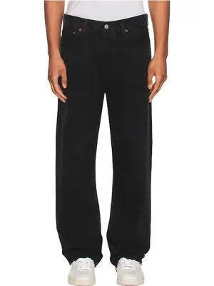 AGOLDE 90's Straight Leg Jeans - Black
