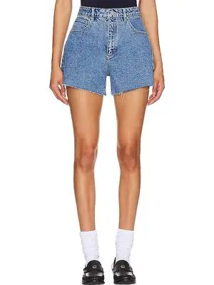 Abrand Denim Venice Short - Denim-medium
