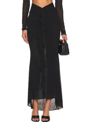 Nbd Deepa Maxi Skirt - Black