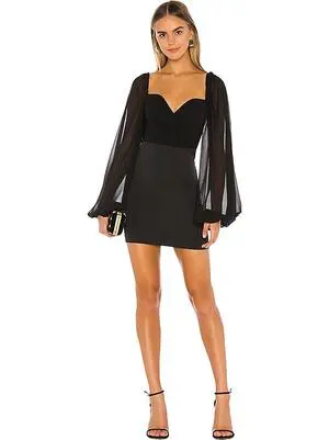Nbd Harry Mini Dress - Black