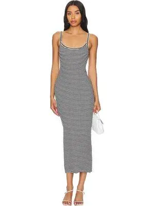 LOVERS AND FRIENDS Lucy Midi Dress - Black