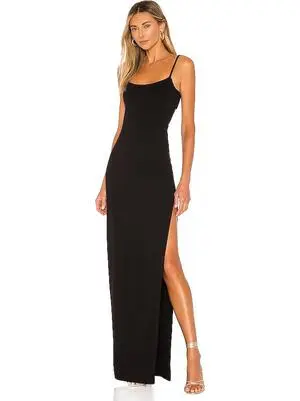 LOVERS AND FRIENDS Karma Maxi Dress Black