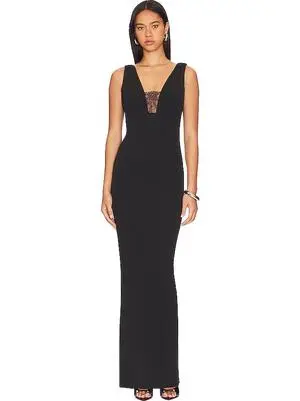 Katie May Janette Gown - Black