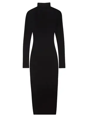 Isabel Marant Vanessa Roll-neck Midi Dress - Black