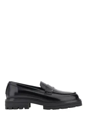 Hogan Slip-on Loafers - Black