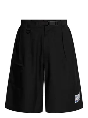 Y3 Logo Shorts - Black