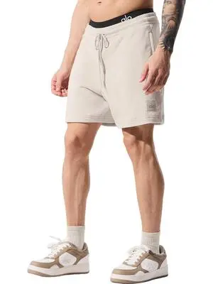 Alo Yoga Coastal Terry 7" Short - Bone