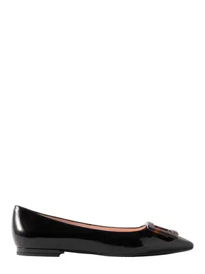 ROGER VIVIER Gommettine Ballet Flats - Black
