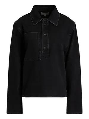 Loulou De Saison Loulou Studio Lato Denim Shirt Black