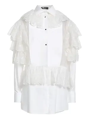 Dolce & Gabbana Cotton Silk Shirt - White
